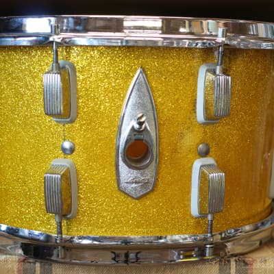1960's Trixon 'Telstar' outfit in Yellow Sparkle | Reverb