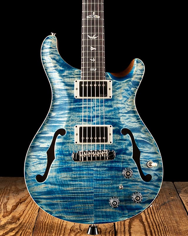 PRS Hollowbody II Piezo - Faded Blue Jean - Free Shipping | Reverb