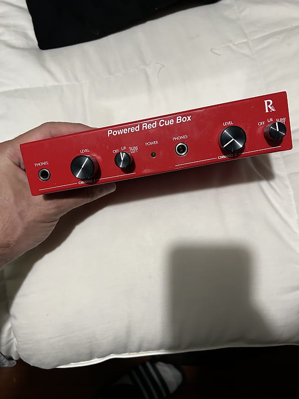 Redco P2M Powered Red Cue Box | Reverb