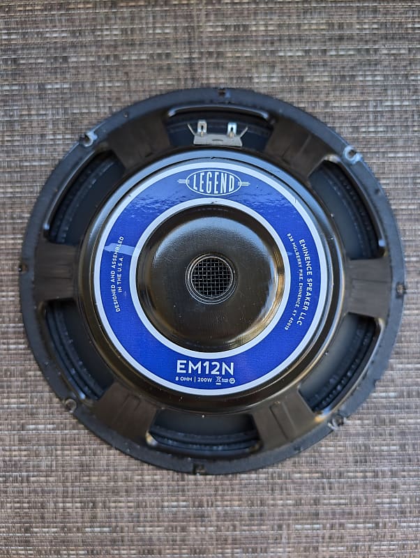 Eminence Legend 12 inch guitar speaker EM12N | Reverb