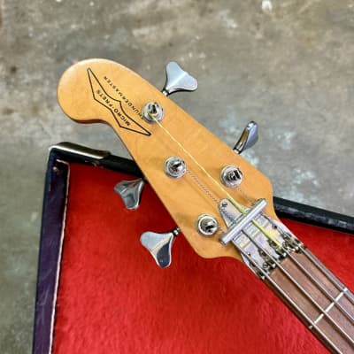 Micro-Frets THUNDERMASTER Bass Guitar c 1968 - Natural | Reverb