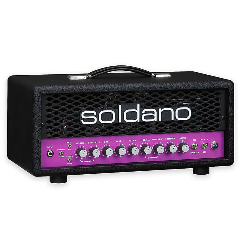 Soldano SLO 30 Signed Black/Purple | Reverb