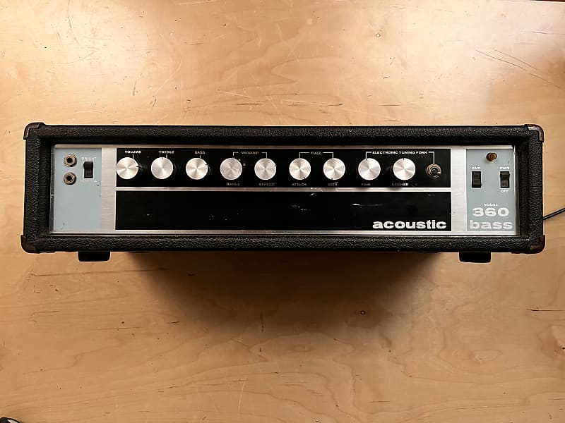 Acoustic Control Corporation Vintage 360 Bass Preamp 1960’s | Reverb