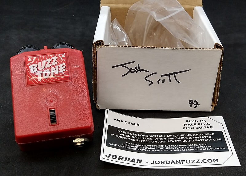 JHS Jordan Buzz Tone #77 2021 - Red | Reverb