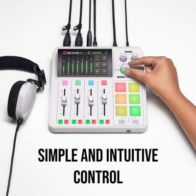 Rode RODECaster Duo Streaming Mixer (Black) with RODECaster | Reverb