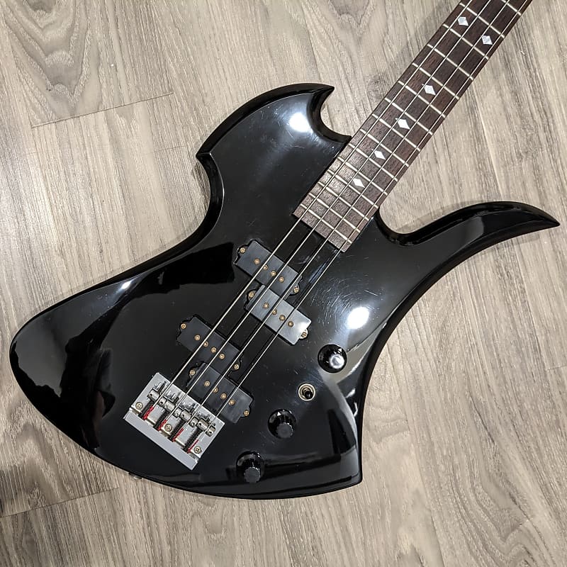 1990s Fernandes MB-65 Mockingbird black - Made in Korea | Reverb