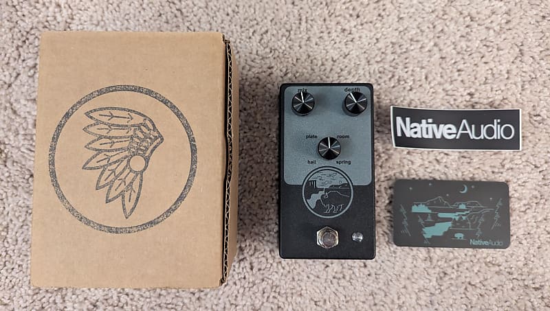 Native Audio Buffalo Days Multi-Reverb Pedal | Reverb