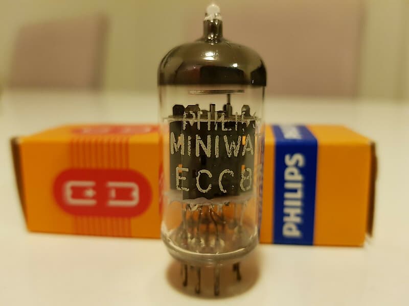 Philips Miniwatt (Amperex) ECC83 12AX7 1960s | Reverb UK