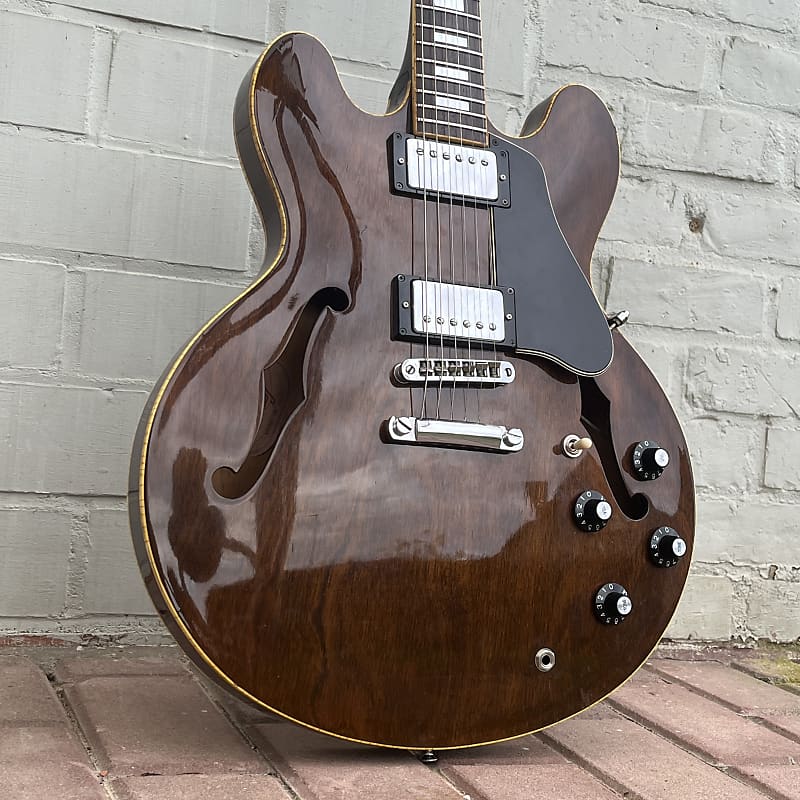 RARE 1978 Greco SA-550WA Walnut ES-335 … SMALL BLOCK | Reverb