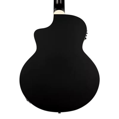 Ortega Guitars D7CE-SBK-4 Deep Series Medium Scale A/E Bass - | Reverb