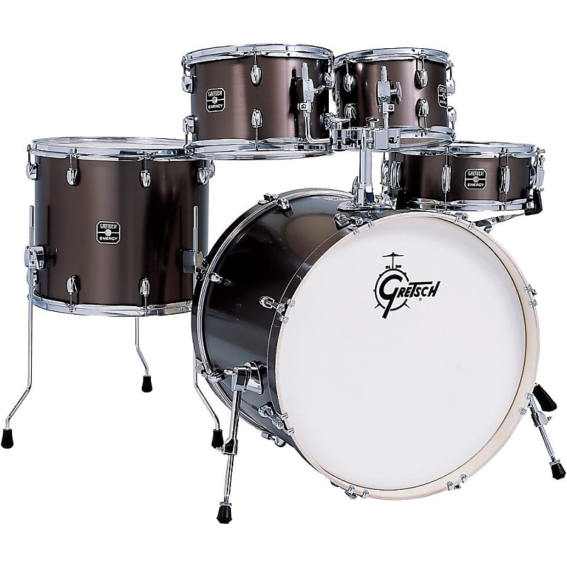 Gretsch Drums Energy 5-Piece Shell Pack Regular Grey Steel | Reverb