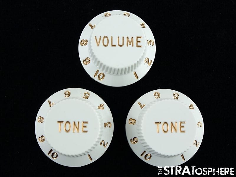Fender Eric Clapton Stratocaster Strat GUITAR KNOBS Volume | Reverb