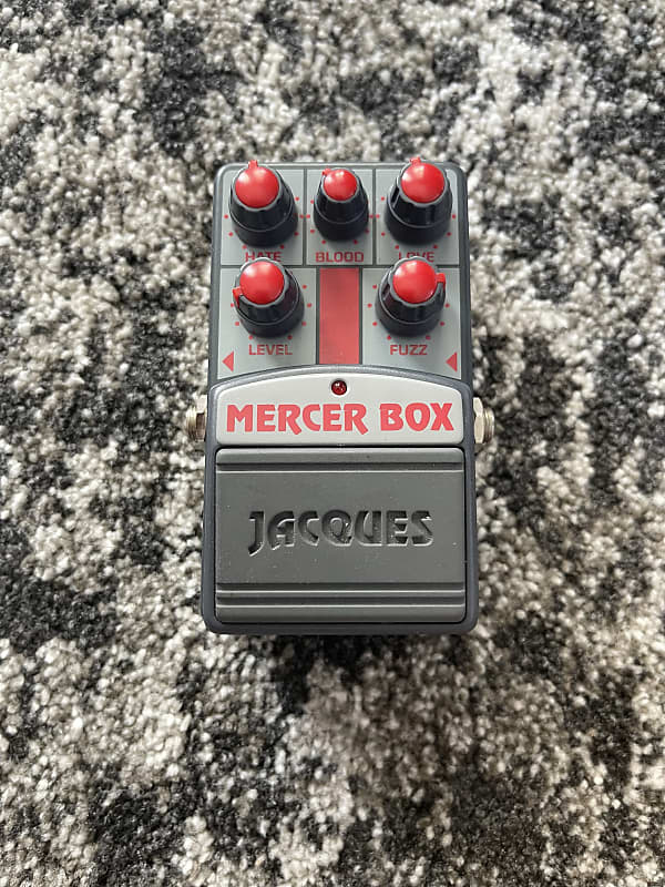 Jacques MR2 Mercer Box V1 Distortion Rare Guitar Effect Pedal | Reverb