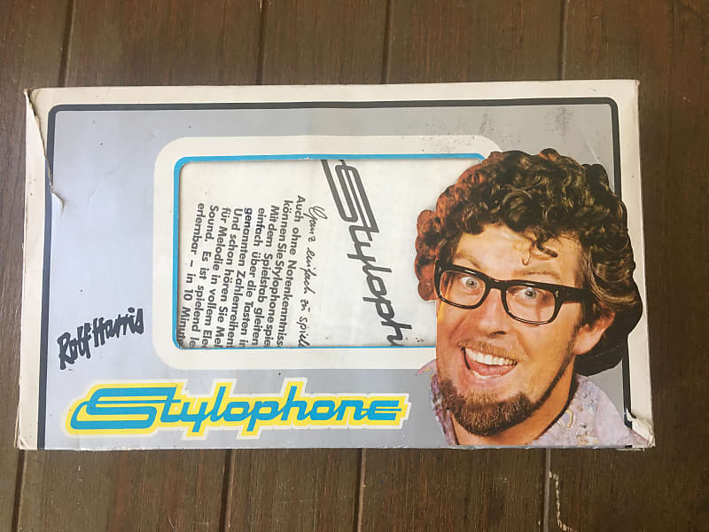 Original 1960s Dubreq Stylophone black version in box with | Reverb