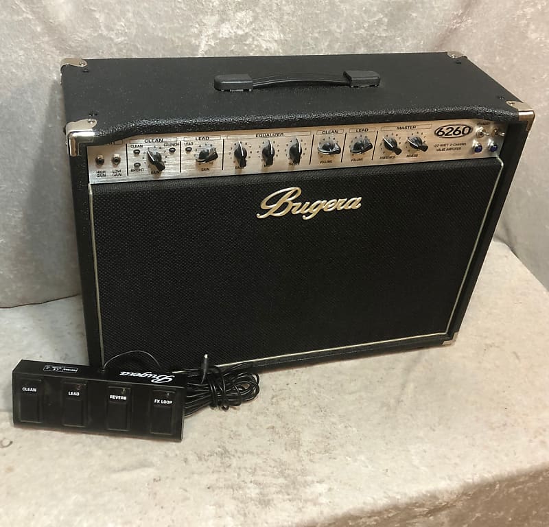 Bugera 6260 2x12 all tube combo amp with footswitch | Reverb