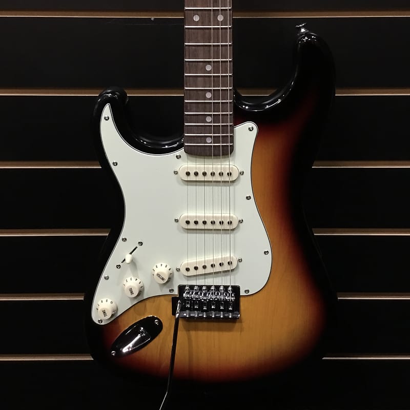 SX SC Stratocaster Left Handed Sunburst | Reverb UK
