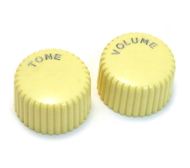 PK-3260-028 Harmony Cream Cupcake Knob Set Guitar/Bass | Reverb