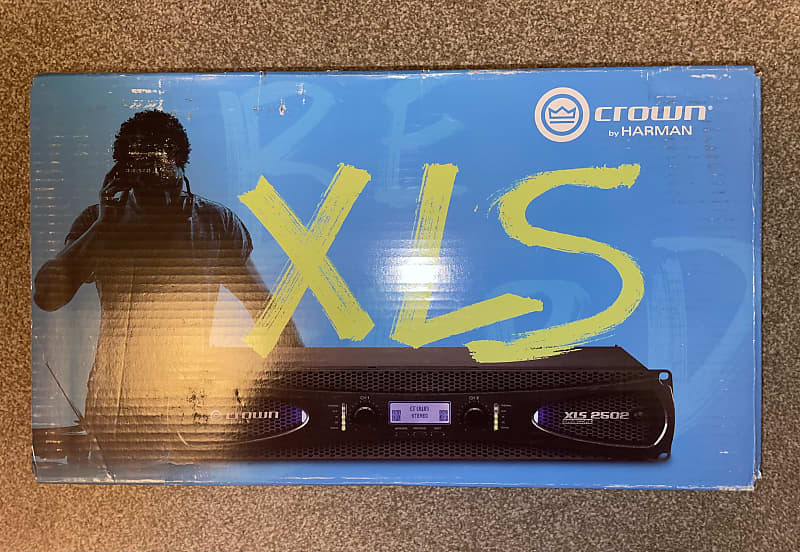 Crown Audio XLS 2502 DriveCore 2-Channel Stereo Power | Reverb