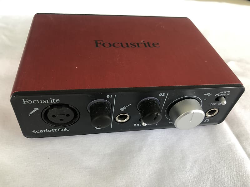 Focusrite Focusrite Scarlett Solo 2014 | Reverb