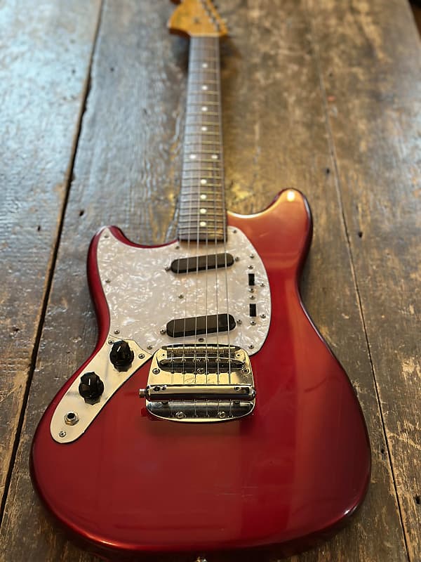 LEFTY! Fender Japan Mustang '69 Reissue Left Handed MIJ | Reverb