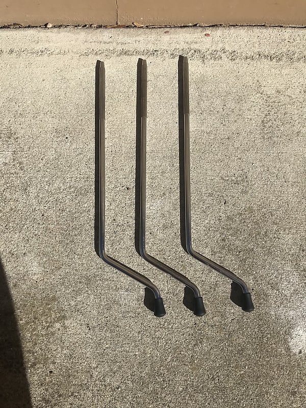 Ludwig 16 inch long Floor tom legs (70s) | Reverb