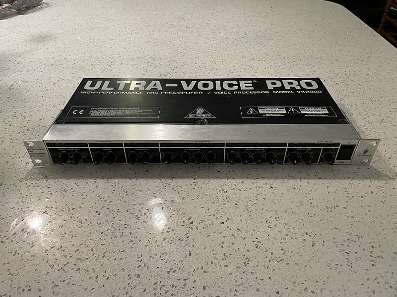 Behringer VX2000 Ultra-Voice Pro Microphone Preamp 2010's | Reverb