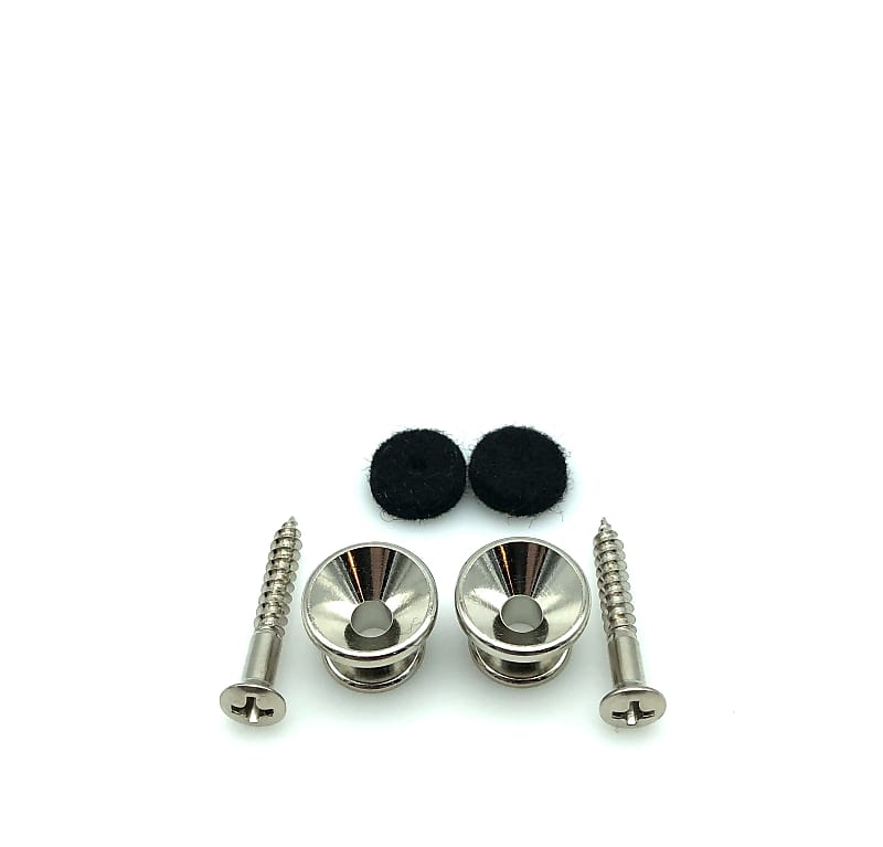 Gotoh Stratocaster Telecaster Style Strap Buttons Set End | Reverb