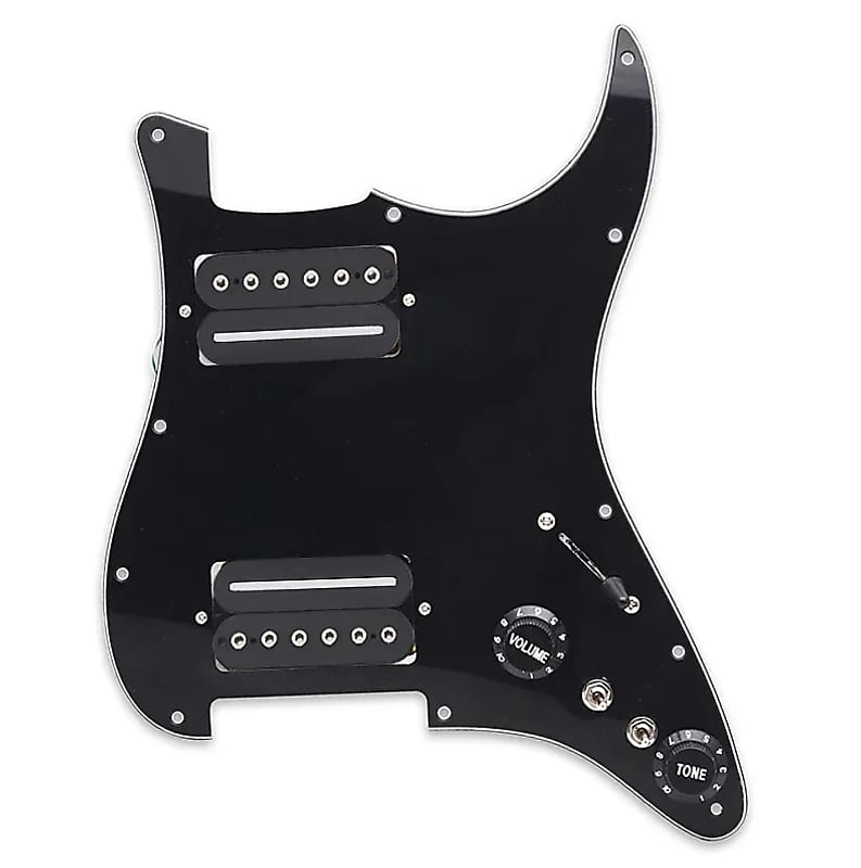 HH Guitar Coil Splitting Humbucker Pickups Strat Style Loaded | Reverb