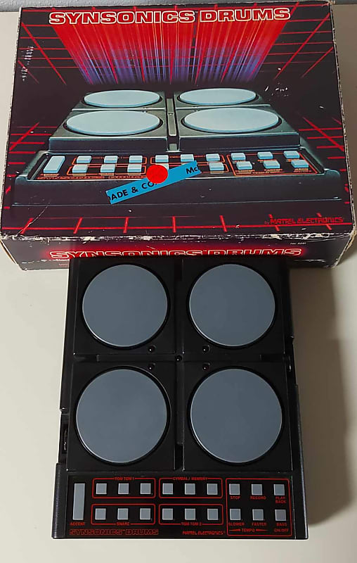 Mattel Synsonics Electronic Analogue Drum Machine | Reverb