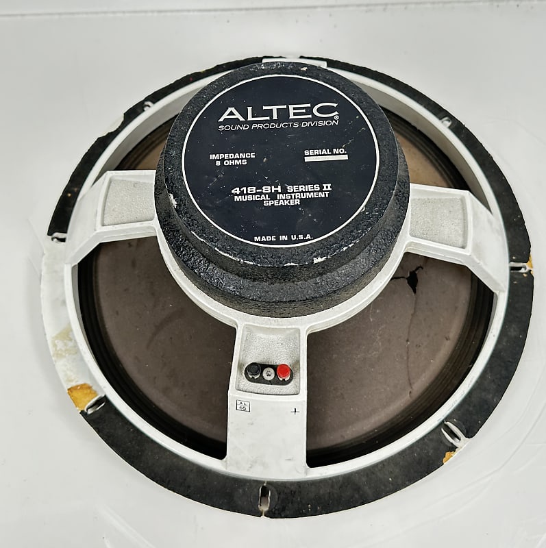 Altec 418-8H Musical Instrument Loud Speaker - 15" / 8 ohms | Reverb