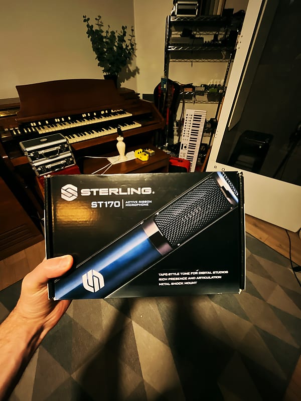 Sterling Audio ST170 Active Ribbon Microphone | Reverb