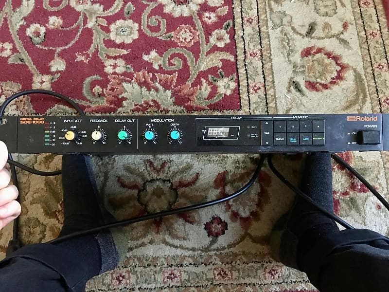 Roland SDE-1000 Digital Delay 1980s | Reverb