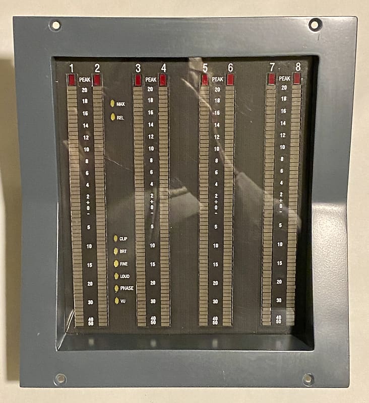 Logitech LG266 4 channel Ultra VU meter from Vintage Neve | Reverb