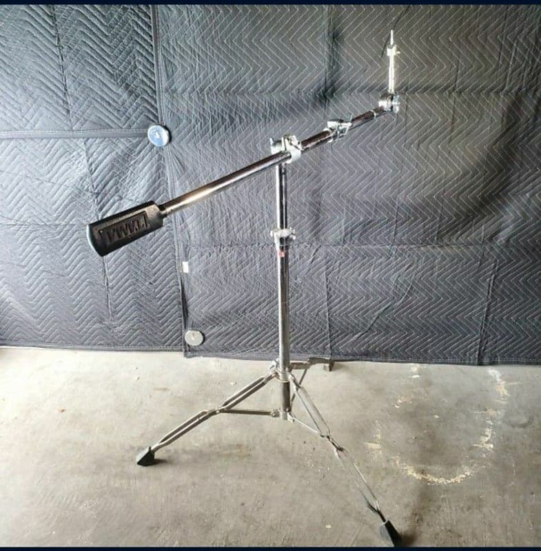 TAMA Boom Stand Cymbal Stand 1980s Chrome Counterweight Big | Reverb