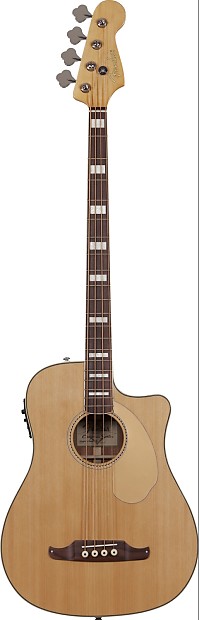 Fender Kingman™ Bass SCE Natural Acoustic-Electric Bass | Reverb