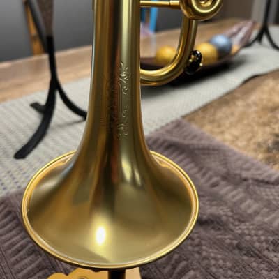Adams Trumpet A1 Generation 2 - Satin Gold Lacquer | Reverb