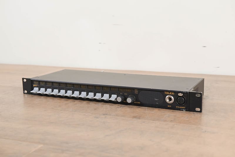 Telex KP12 LK Black 5 Pin 12-Channel Intercom Keypanel | Reverb