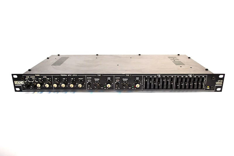 Rane CP64 2 Zone Commercial Processor With Original Manual | Reverb