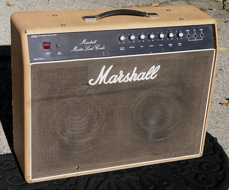Vintage 1978 2199 Marshall Master Lead Combo 30w Solid State | Reverb