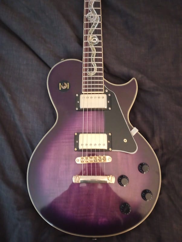 Jay Turser Jt-200 2002-2003 Purple w/Serpent Inlay | Reverb