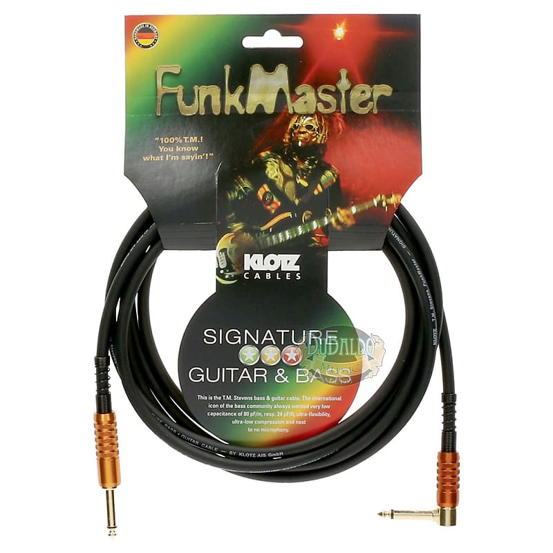 Klotz Cables - FunkMaster Series Instrument Cable | Reverb