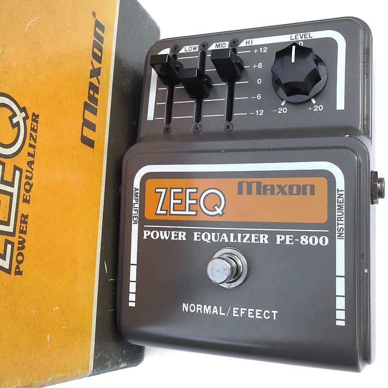 Vintage 70's Maxon PE-800 ZEEQ Power Equalizer - Guitar | Reverb
