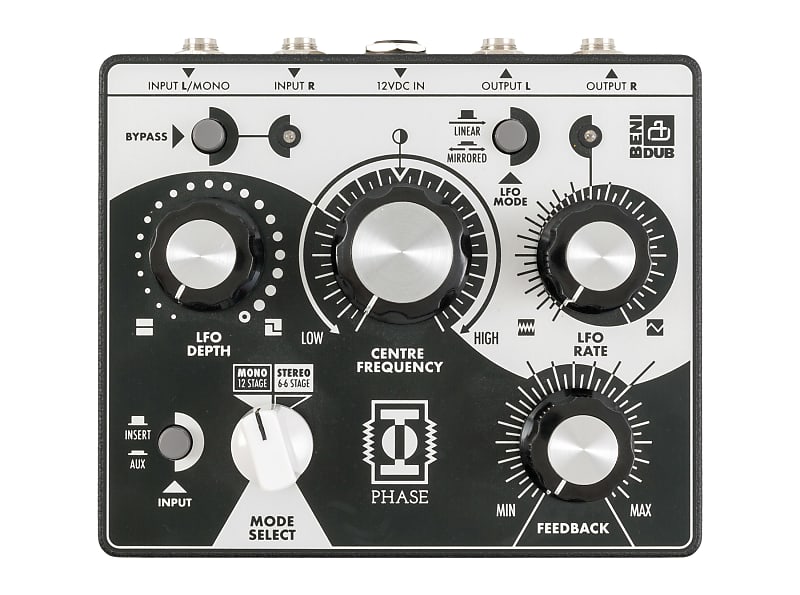 Benidub PHASE Desktop Optical Stereo Phaser [USED] | Reverb Australia