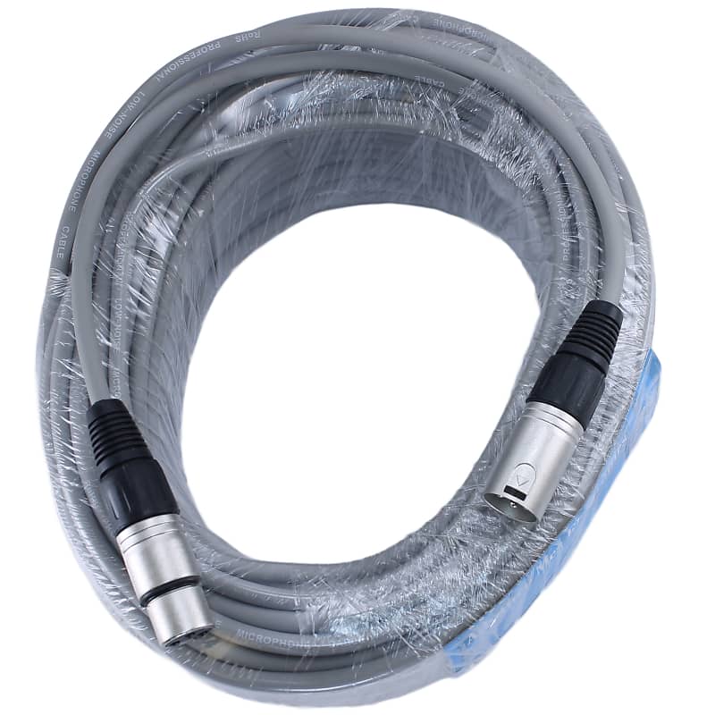 Mcsproaudio 100 Foot Male to Female 3 Pin XLR Mic Microphone | Reverb