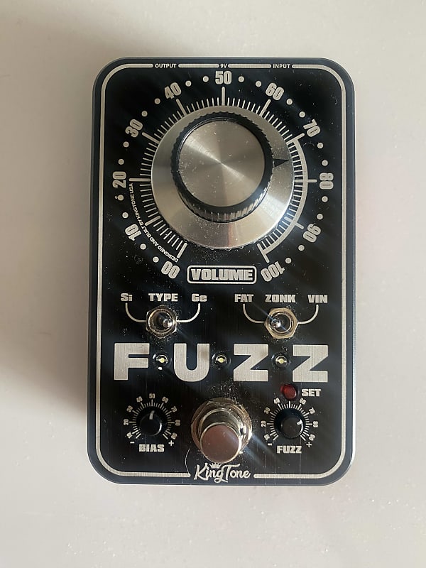 King Tone Guitar miniFUZZ V2 - Black - New Version | Reverb