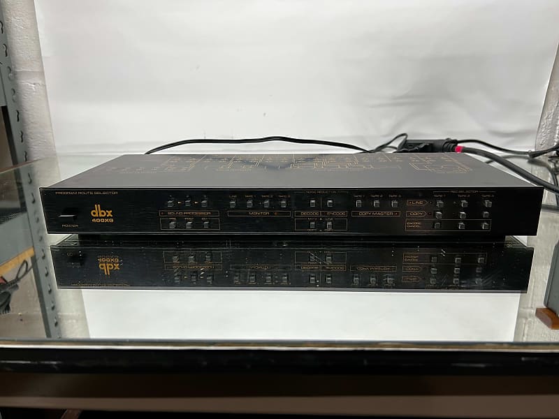 dbx Model 400XG Program Route Selector - Black | Reverb