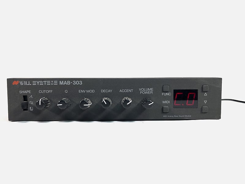 Will Systems MAB-303 Monophonic 303 Emulation | Reverb