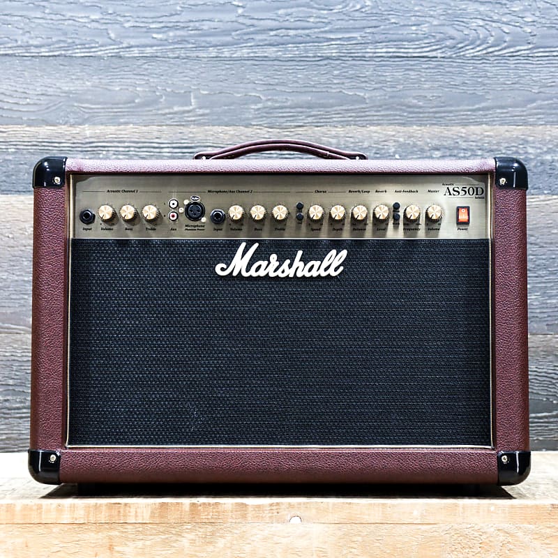 Marshall AS50D Acoustic Soloist 50-Watt 2-Channel 2x8" | Reverb