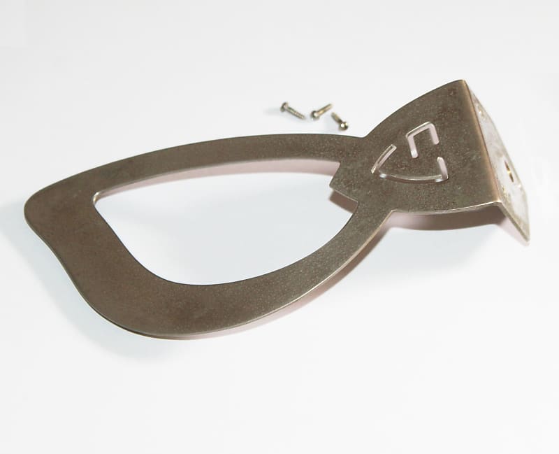 Vintage 1958 Guild Nickel G Trapeze Tailpiece | Reverb Canada