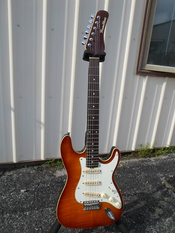 Hamiltone Bolt ON Dot Neck ST Guitar | Reverb UK